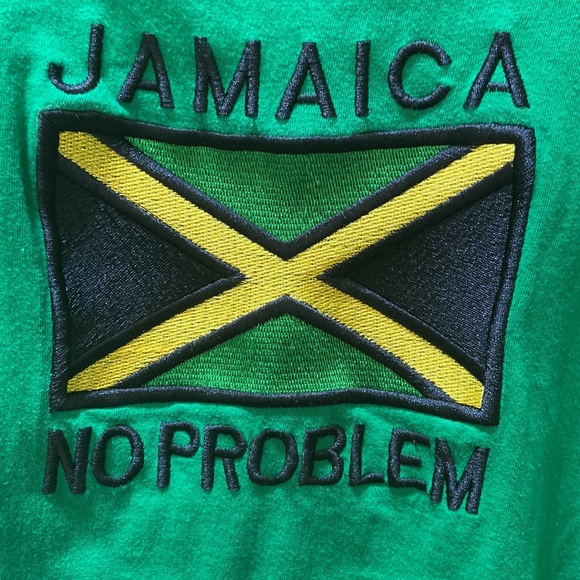 Jamaican Authentic T’s | Shirts | Jamaican Authentic Ts Green Jamaica ...
